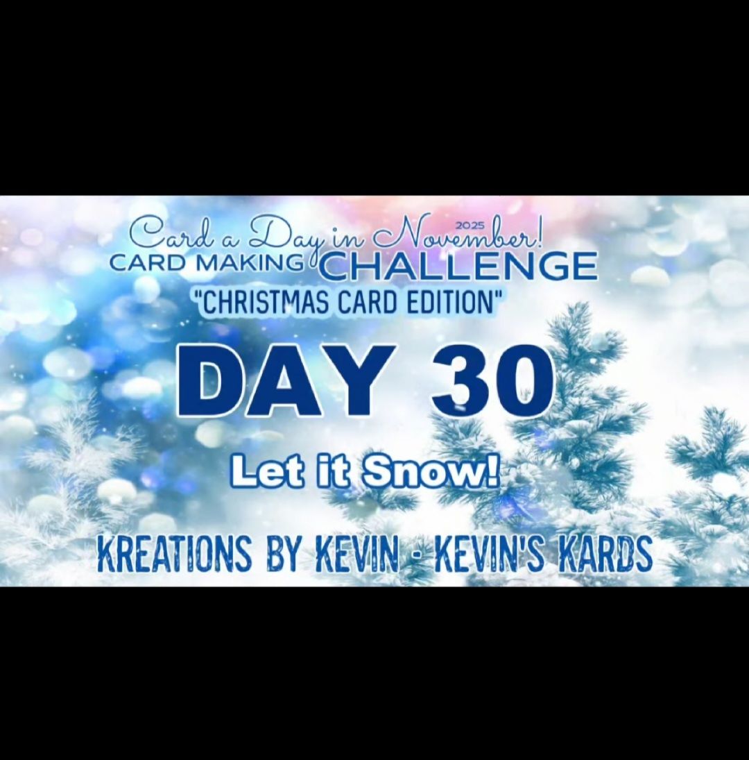 Create a Sparkling Winter Card: Let It Snow Inspiration